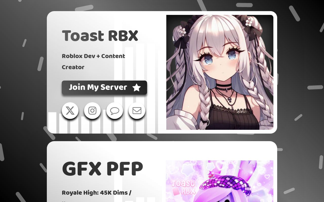 Toast RBX Portfolio